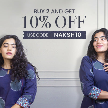 Buy Handloom Kurta Set For Women- Kurta and Pant Set | Naksh ...